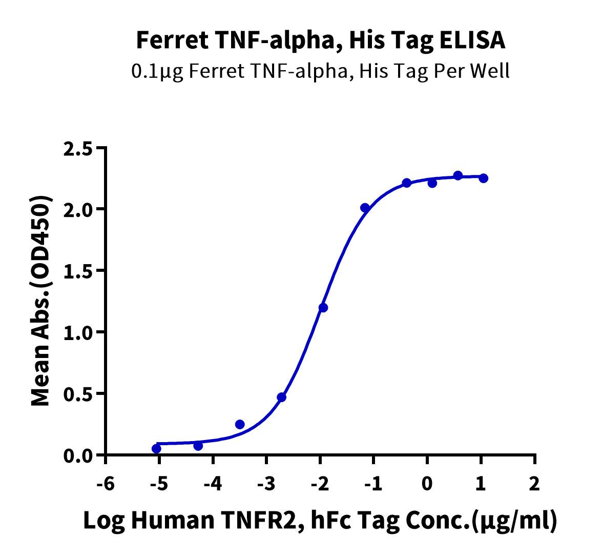 Ferret TNF alpha-Protein (TNF-FE10A) – KACTUS